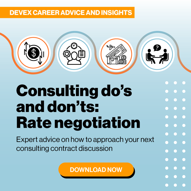 Consulting do’s and don’ts: Rate negotiation