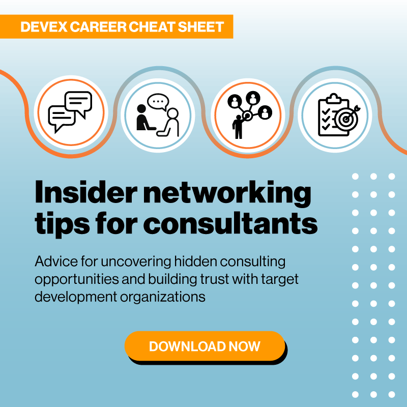 Insider networking tips for consultants