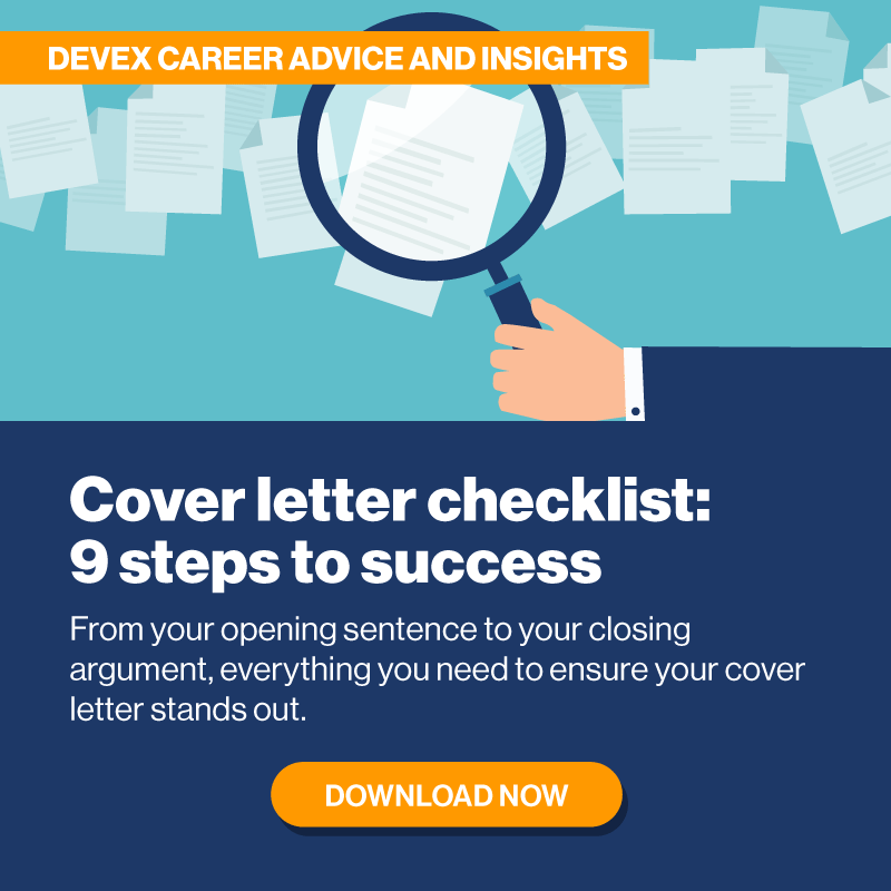 Cover letter checklist: 9 steps to success