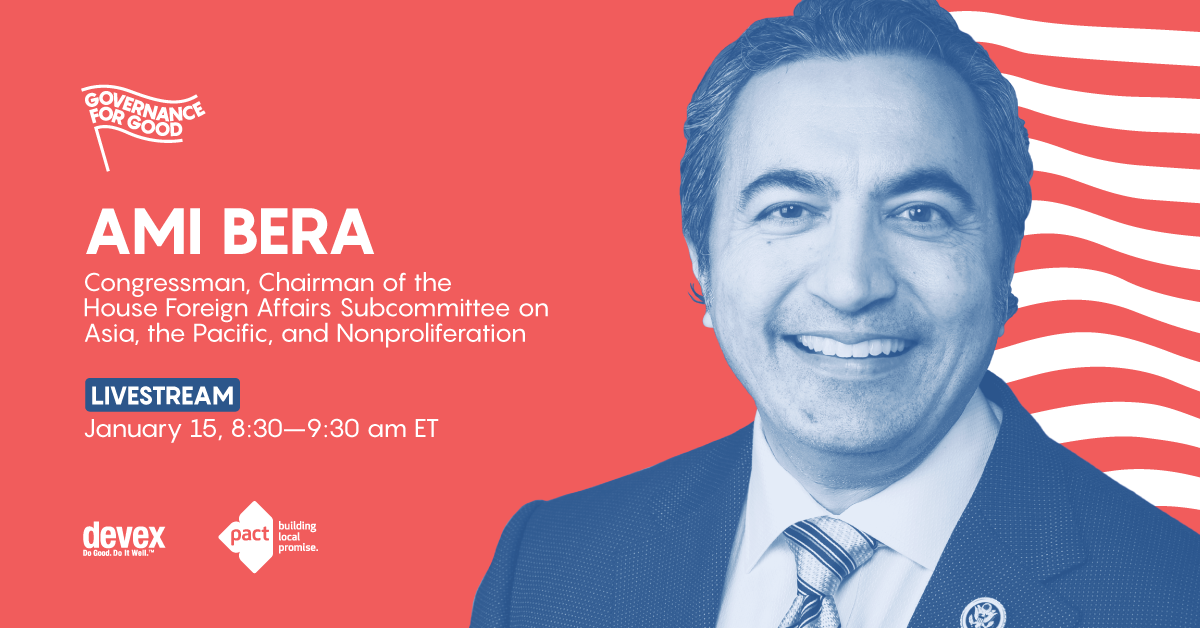 A conversation with Congressman Ami Bera