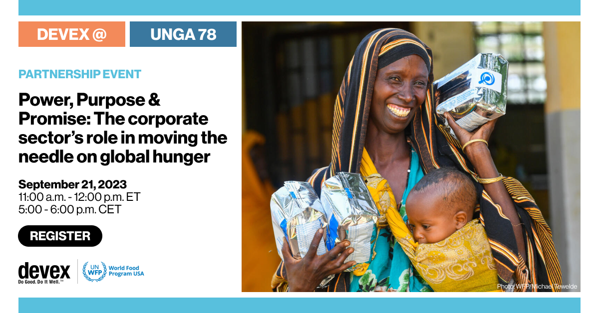 Power, Purpose & Promise — The corporate sector’s role in moving the ...