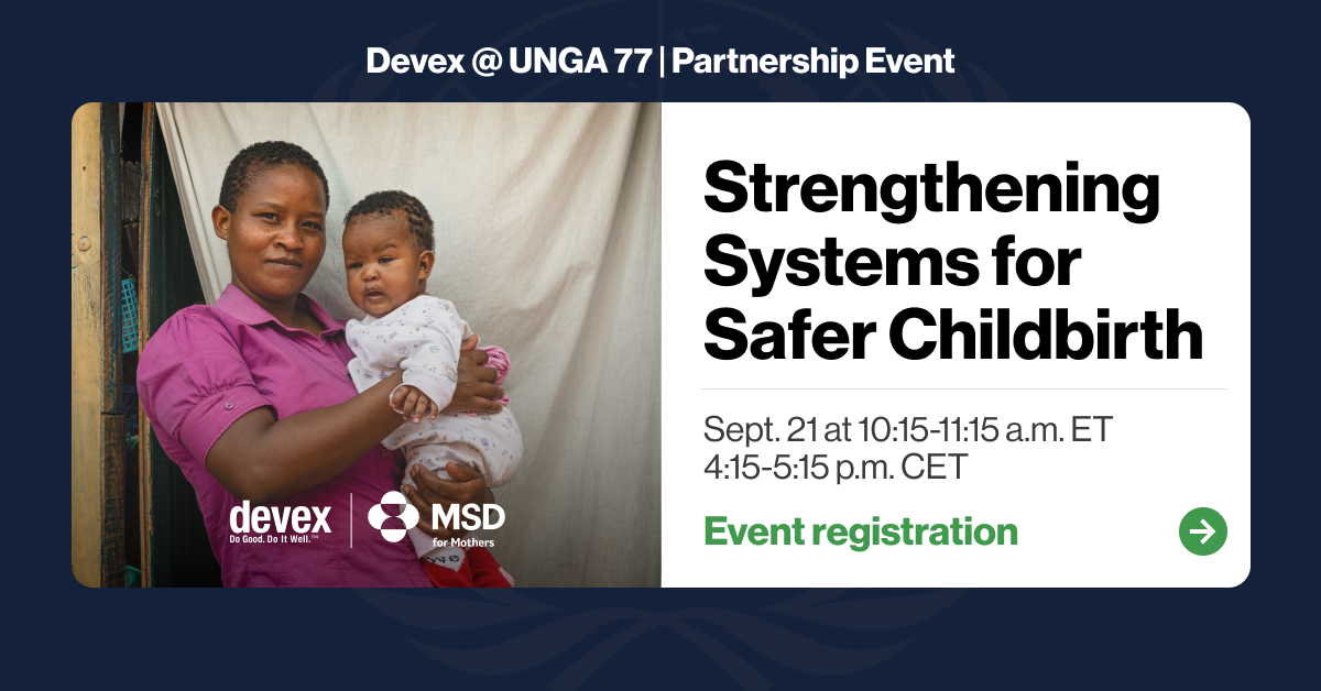 Strengthening systems for safer childbirth through locally-led solutions