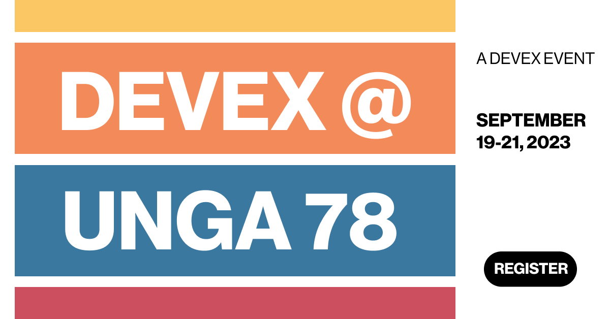 Devex @ UNGA 78