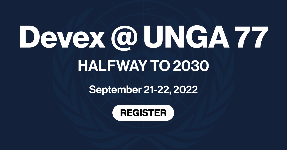 Devex @ UNGA 77
