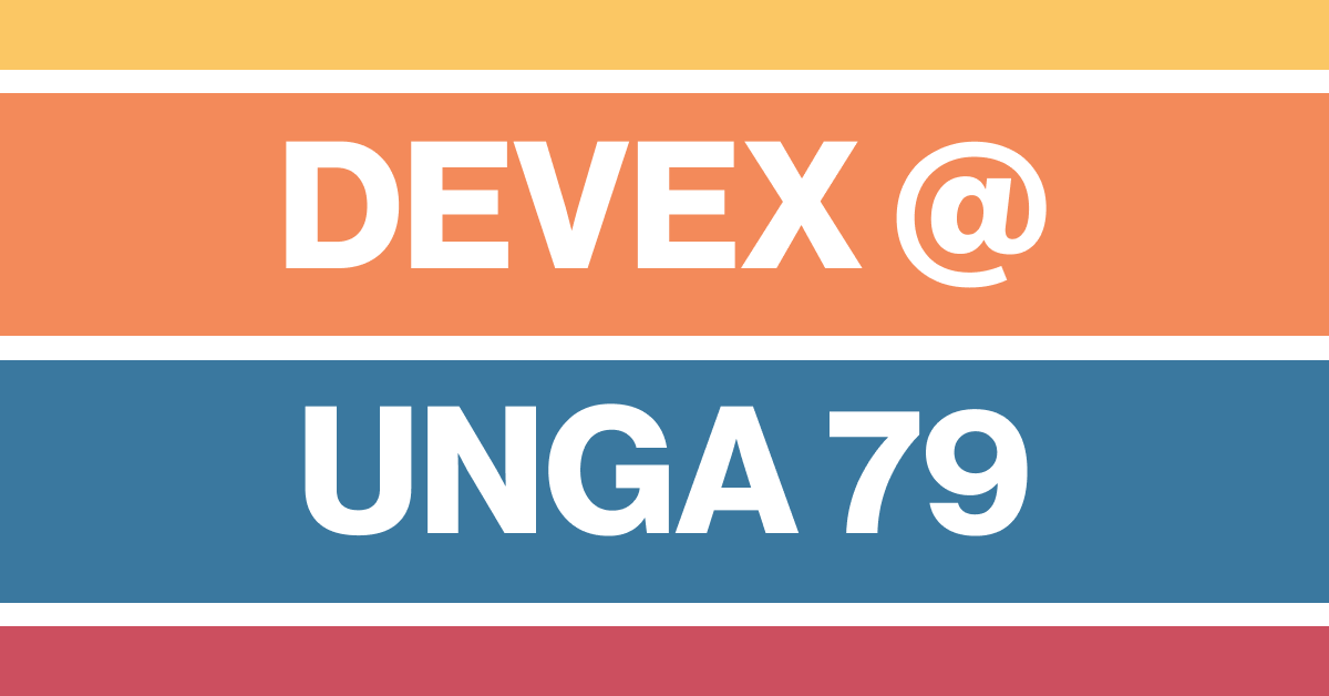 Devex @ UNGA 79