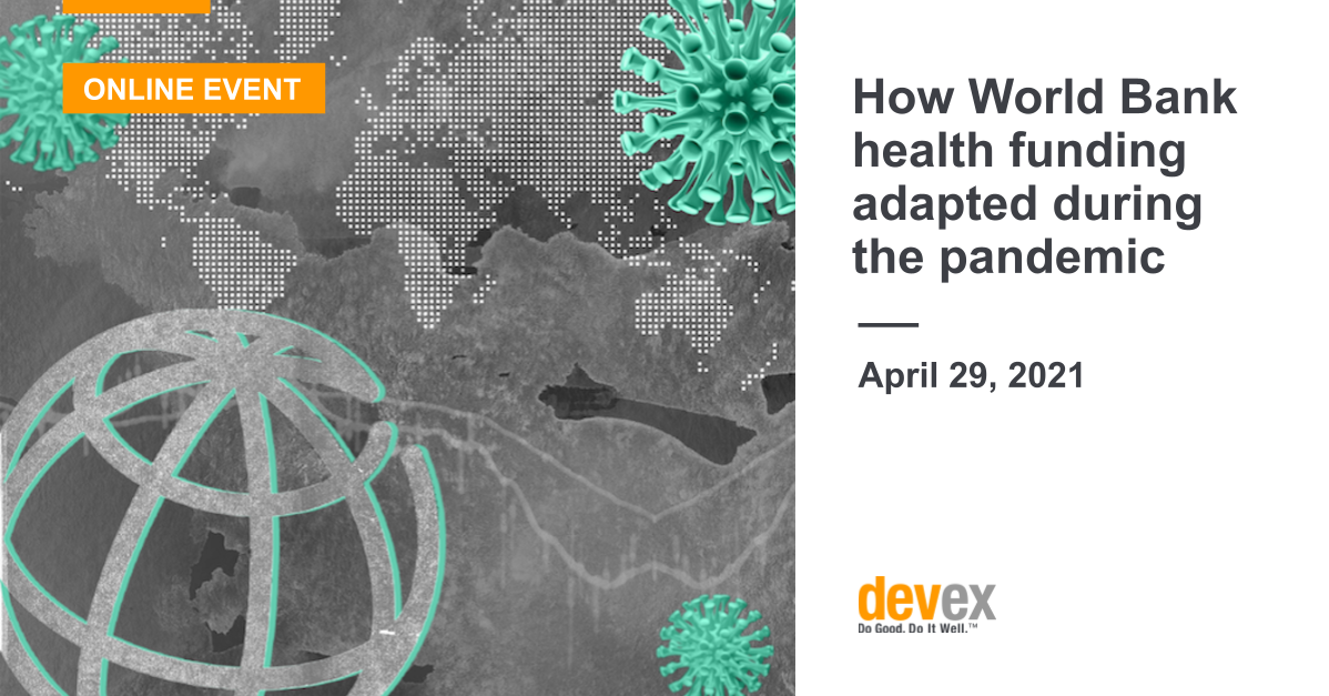 How World Bank health funding adapted during the pandemic