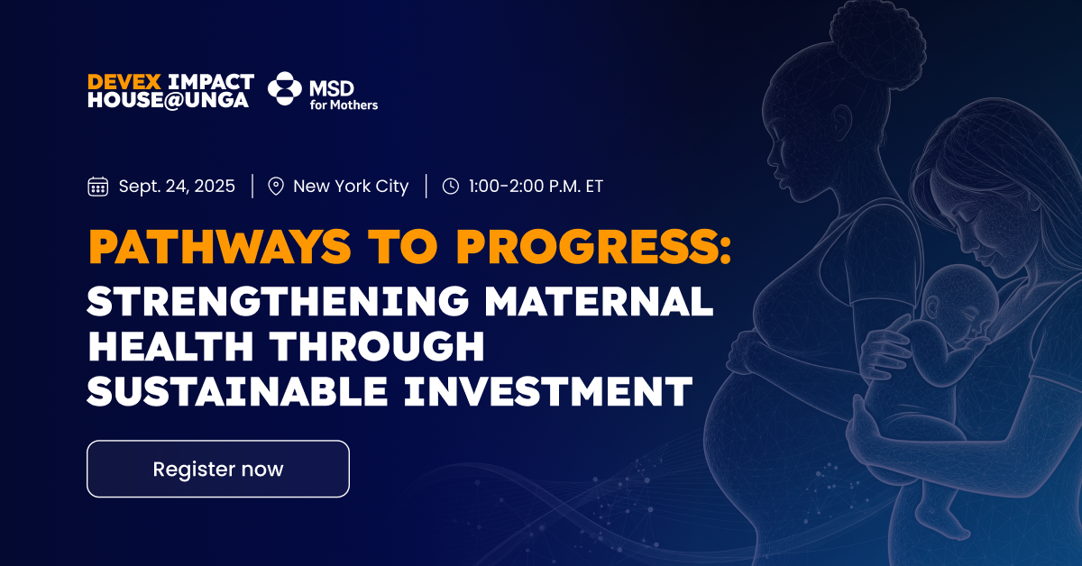 Pathways to progress: Strengthening maternal health through sustainable investment