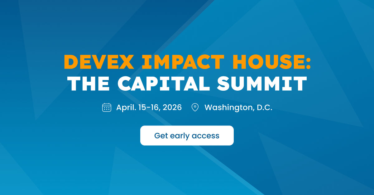 Devex Impact House: The Capital Summit